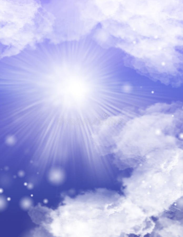 Sky Sparkle stock illustration. Illustration of space - 4162730