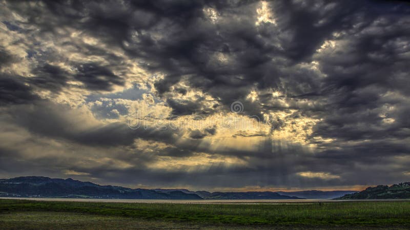 The sky before storm stock photo. Image of nature, clouds - 64711874