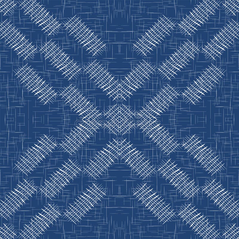 Sky Stripe Geometric Vector Seamless Pattern. Stock Illustration ...