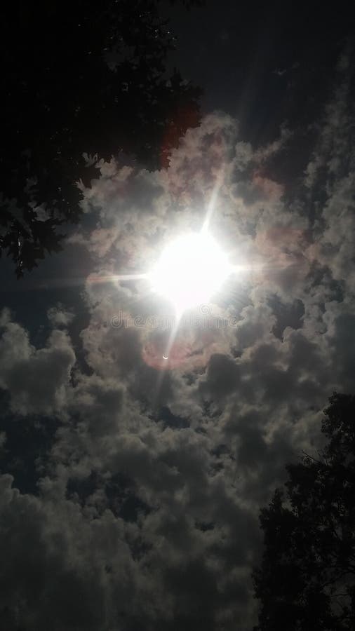 Red eclipse stock image. Image of light, summer, eclipse - 116952905