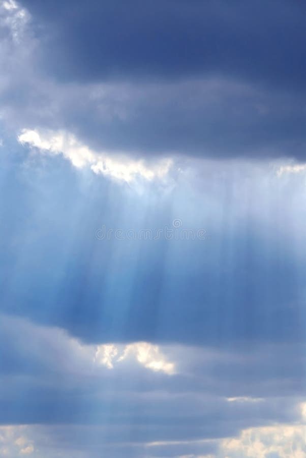 Sun rays stock image. Image of horizon, cloud, beautiful - 1860819