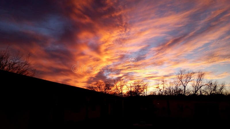 Sky Sunset Nature Earth Beautiful Relaxing Stock Image - Image of ...