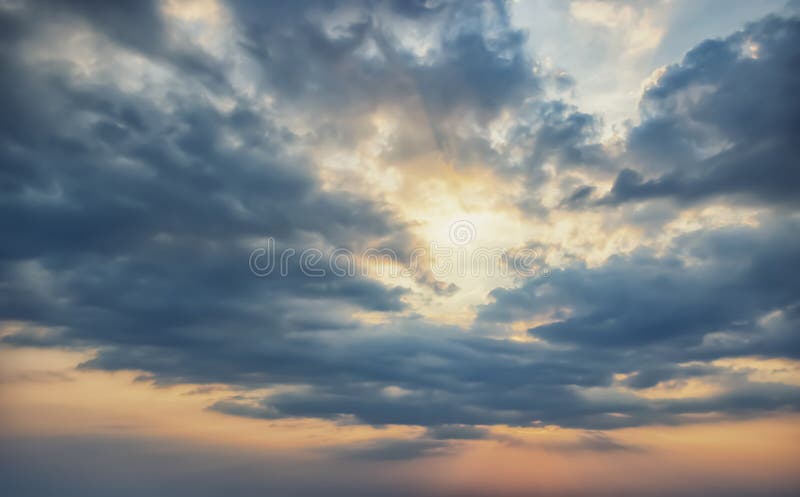 Sky Texture for Illustration, 3D Rendering, Digital Art. Stock Image ...