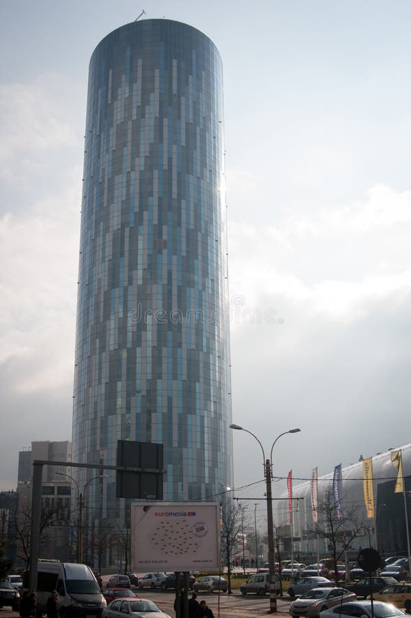 Sky Tower editorial stock photo. Image of left, step - 49913253