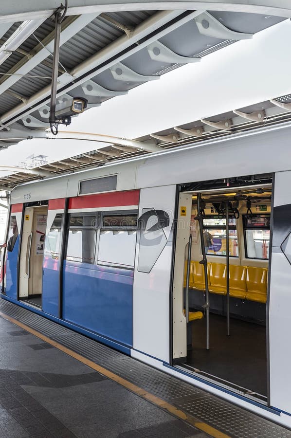 Sky Train Opening stock photo. Image of platform, indoor - 42288374