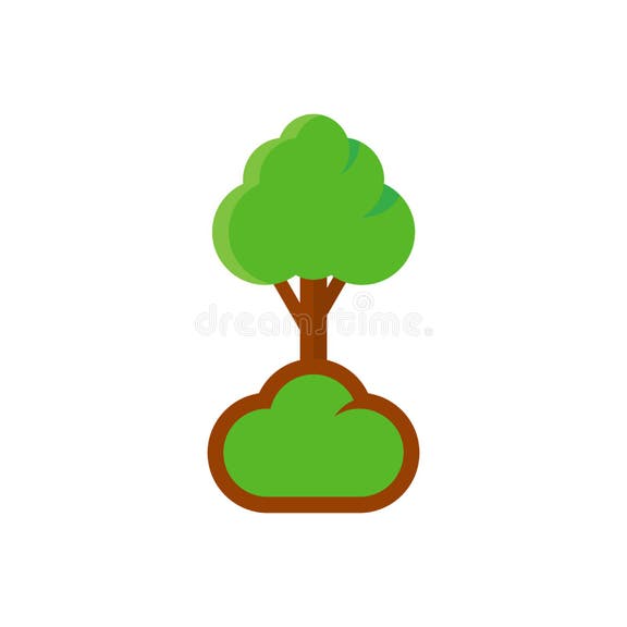 Sky Tree Logo Icon Design stock vector. Illustration of creative ...