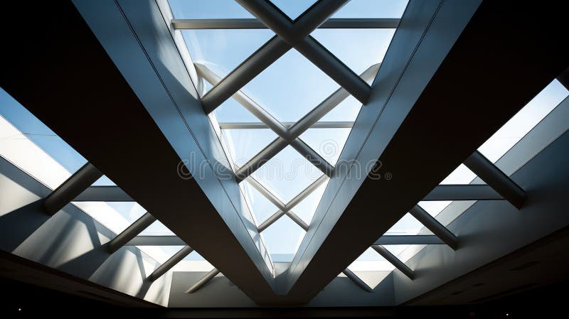 Sky triangle light stock illustration. Illustration of unique - 373955671