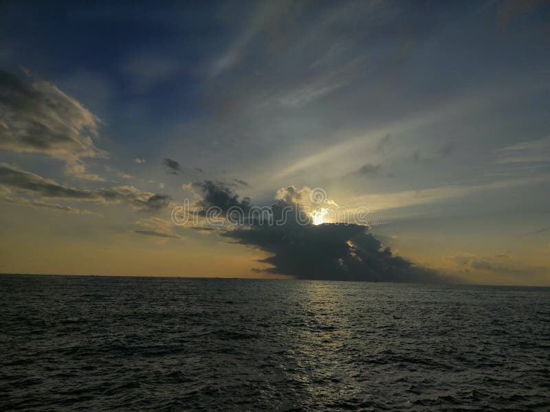 Sky View at Back Water Side Stock Image - Image of view, back: 161040483