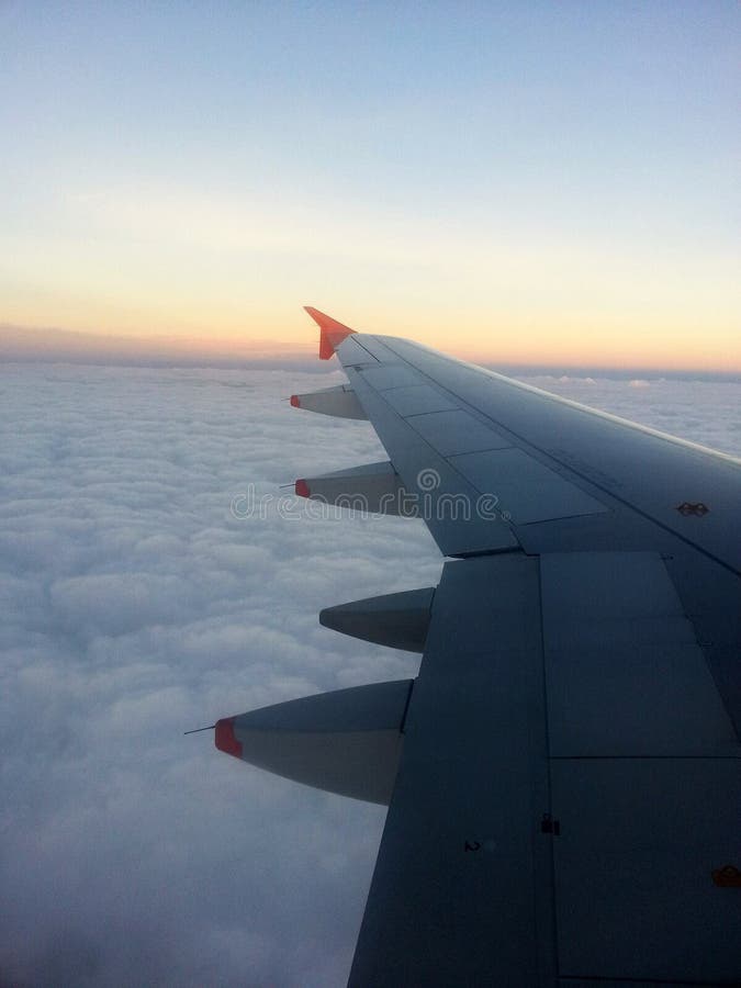 Sky View stock image. Image of view, airline, cloud - 230317591