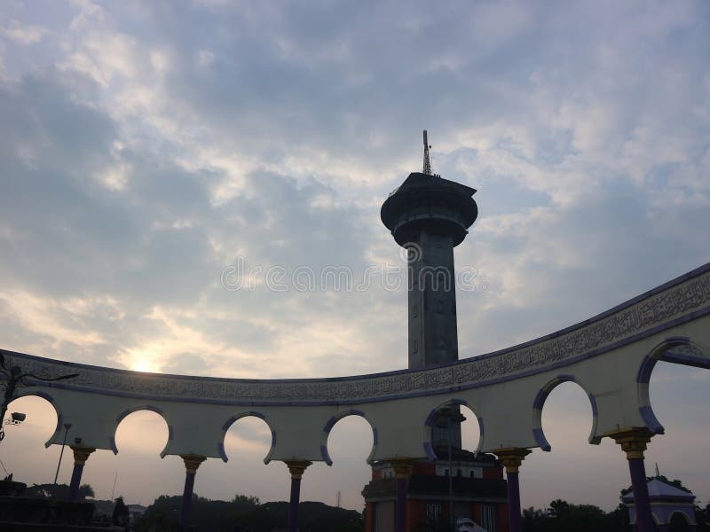 Sky View from Central Java Grand Mosque, Masjid Agung Jawa Tengah(MAJT ...