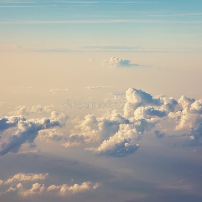 Sky view with clouds stock image. Image of beauty, cloudy - 113710165