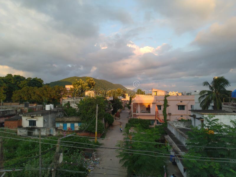Sky view from the colony stock photo. Image of cloud - 225319442