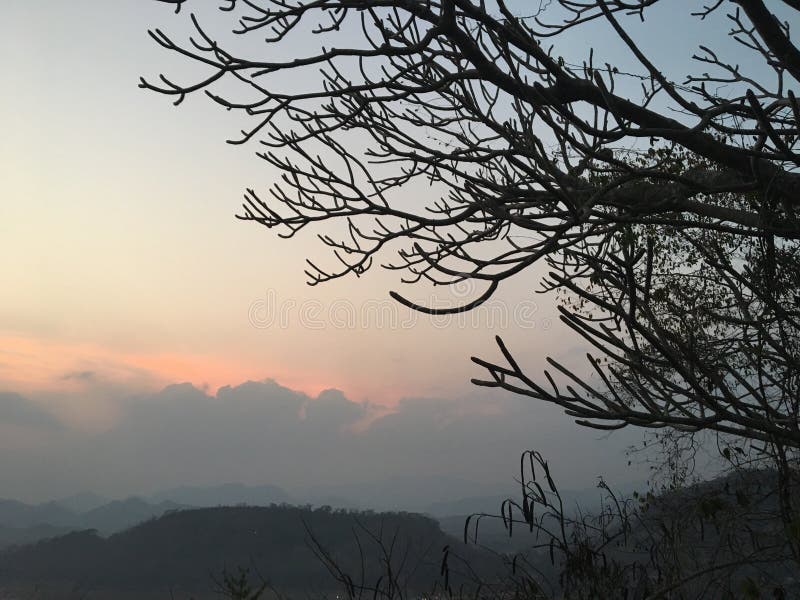 The Laos stock image. Image of view, laos, evening, tree - 112867961