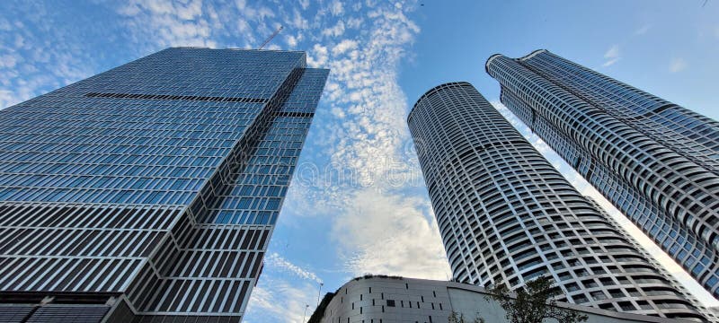 Sky Weather Future Mumbai Buildings. Stock Photo - Image of future ...