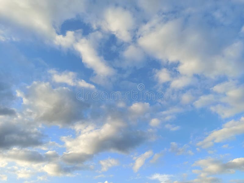 The Sky Where the Clouds are Starting To Form Stock Image - Image of ...