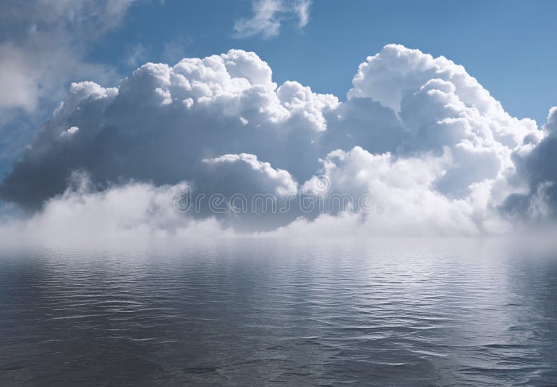 Clouds reflected in water stock image. Image of freedom - 215331301