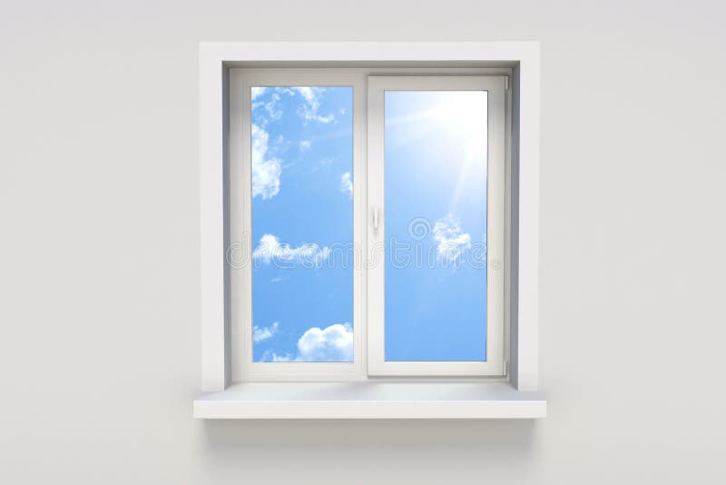 Sky in the window stock photo. Image of accessibility - 17384702