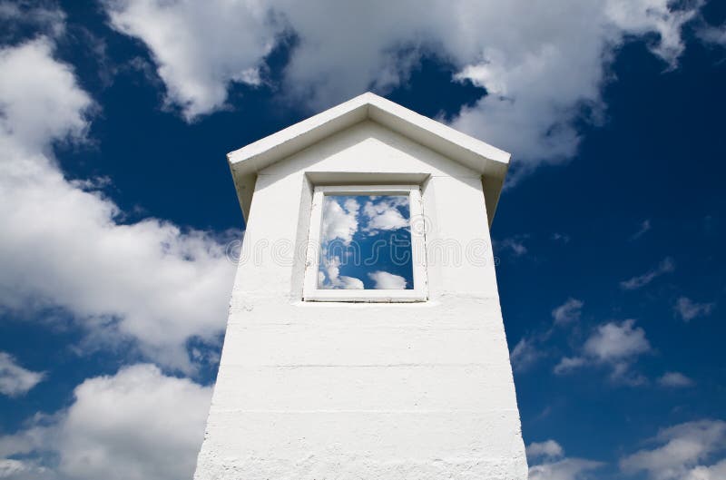 Sky in window stock photo. Image of traditional, sunlight - 5126912