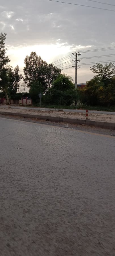 Sky Wit CloudsCity of Pattoki Nature View Stock Photo - Image of clouds ...