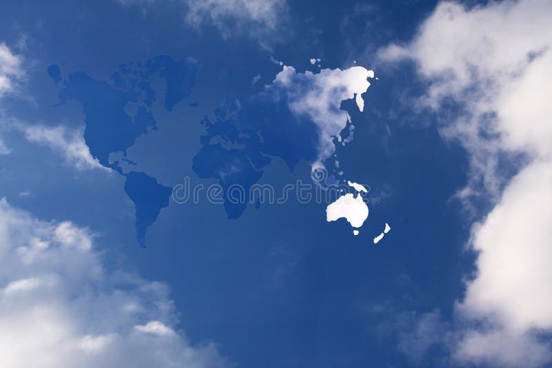 Sky world stock illustration. Illustration of dioxid - 14697055