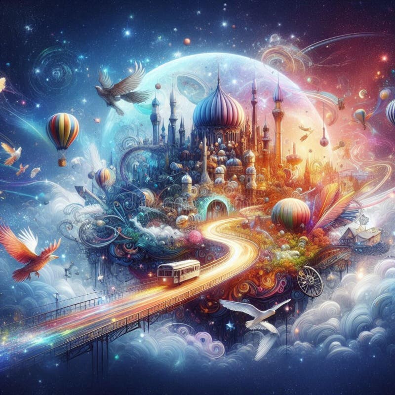 Skybound Utopia Stock Photos - Free & Royalty-Free Stock Photos from Dreamstime