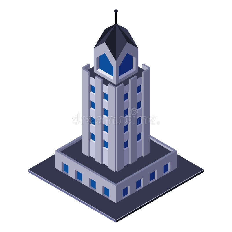 Skycraper Business Center Building, Office, for Real Estate Brochures ...