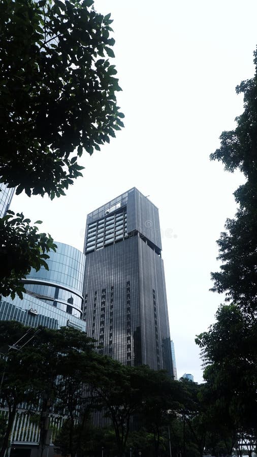 Skycrapper in Jakarta editorial photography. Image of traffic - 273008182