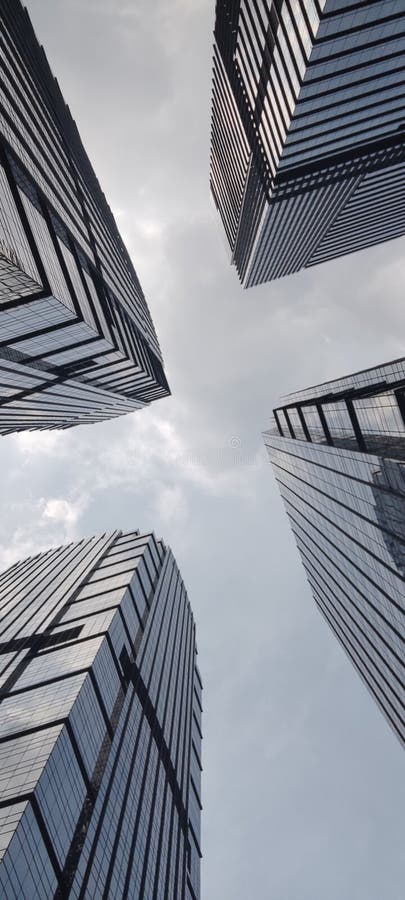 Skycrapper in senayan stock photo. Image of design, skyscraper - 261649286