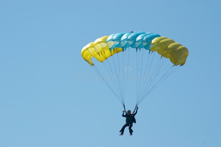 Skydiver stock image. Image of aerodynamic, color, extreme - 1601005