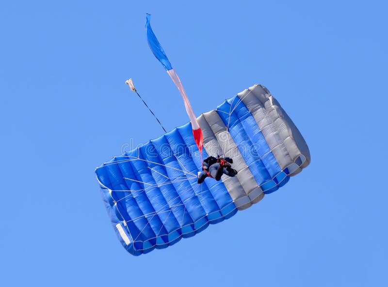 Old Parachute Seen from the Inside Stock Photo - Image of inside ...