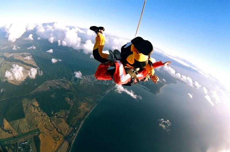 Skydiver in action stock photo. Image of skill, skydiving - 54349066