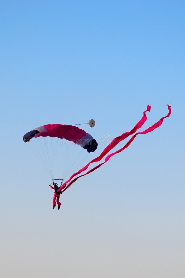 Skydiving editorial image. Image of chinese, exhibition - 12636910