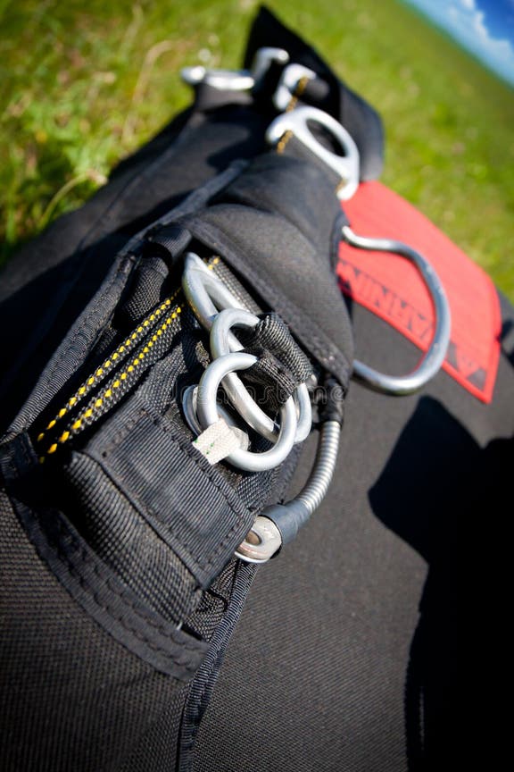 Skydiving equipment stock image. Image of people, fall - 25170029