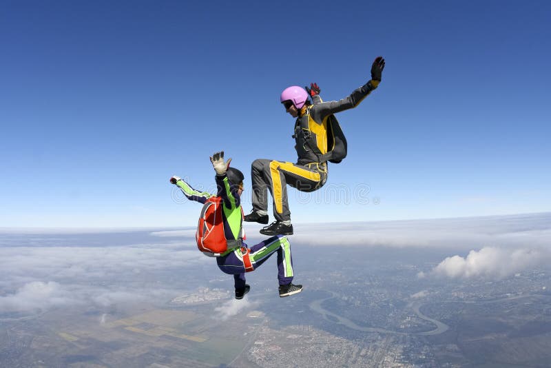Skydiving photo. stock image. Image of extreme, sport - 25973029