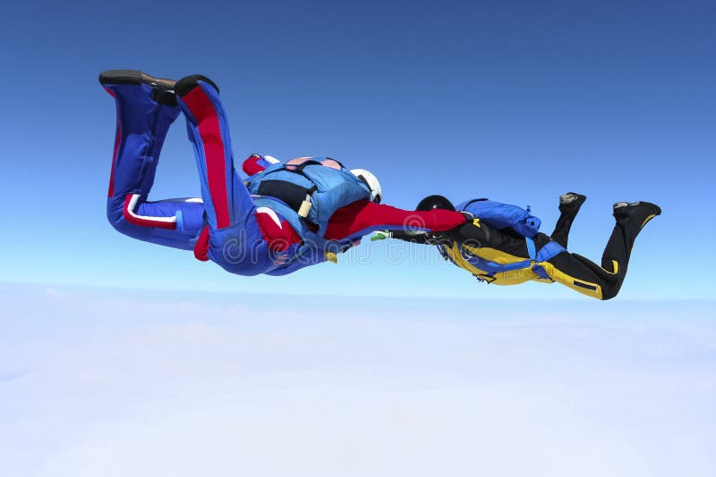 Skydiving photo stock photo. Image of formation, danger - 27881864