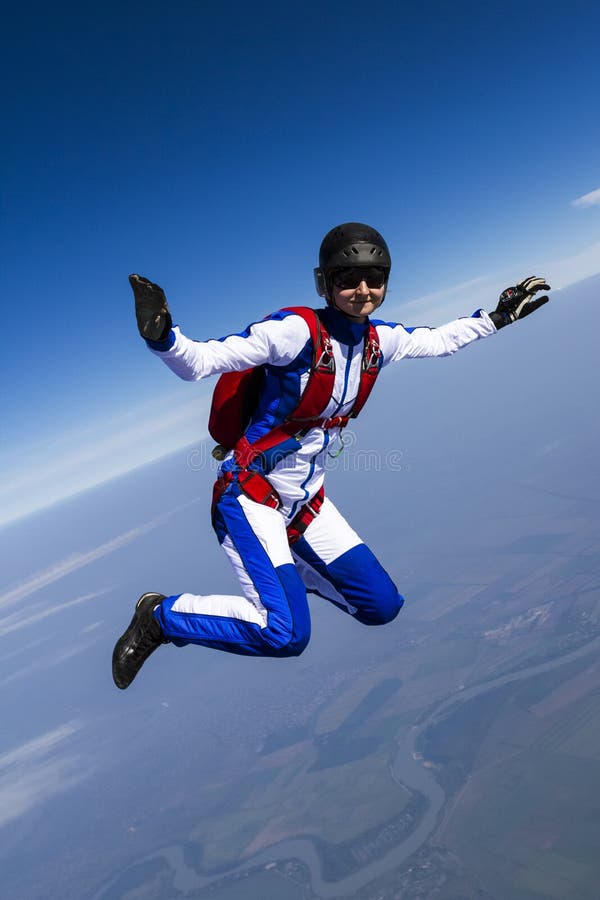 Skydiving photo. stock photo. Image of height, high, profession - 28042678