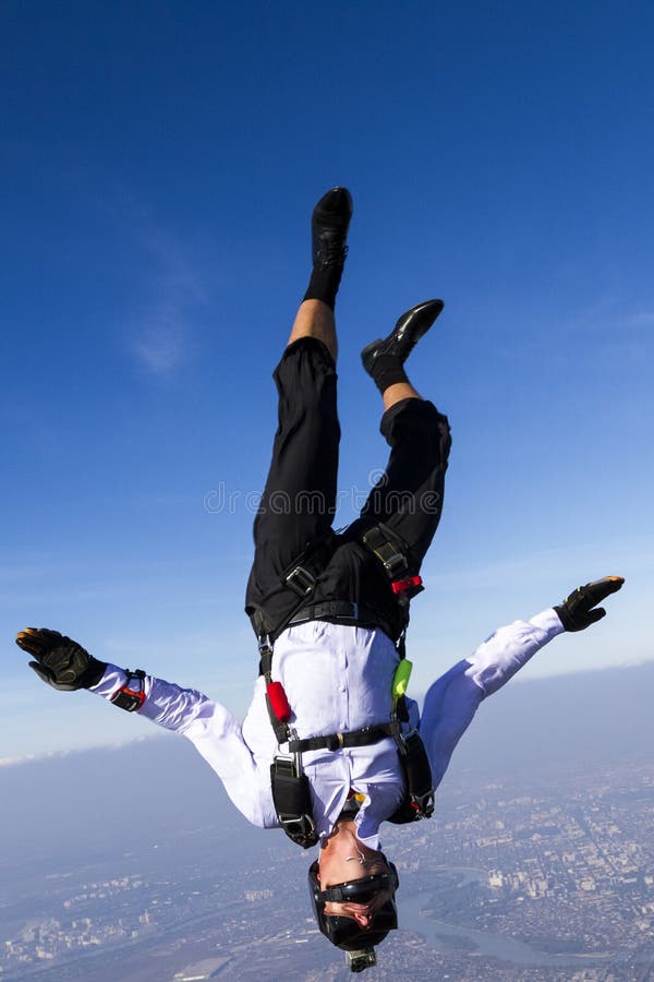 Skydiving photo. stock photo. Image of skydiving, skill - 28692944