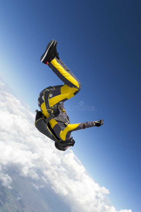 Skydiving photo. stock image. Image of thrill, adrenalin - 68083893
