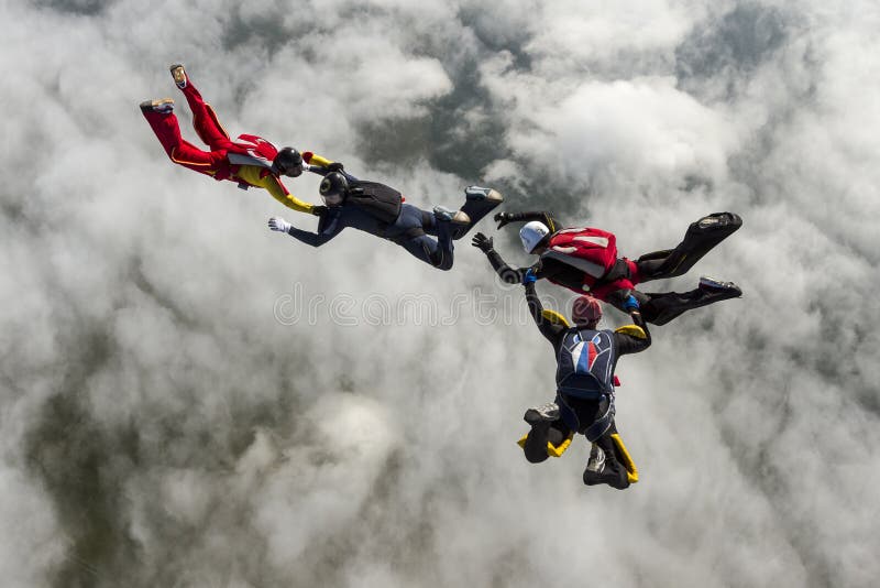 Skydiving photo. stock photo. Image of sport, sportsman - 59457488