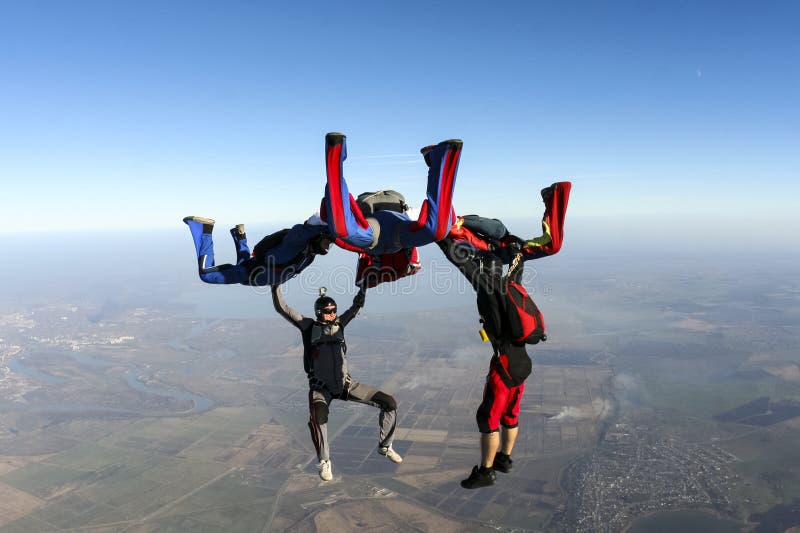 Skydiving photo. stock image. Image of skydiving, hobbies - 66947325