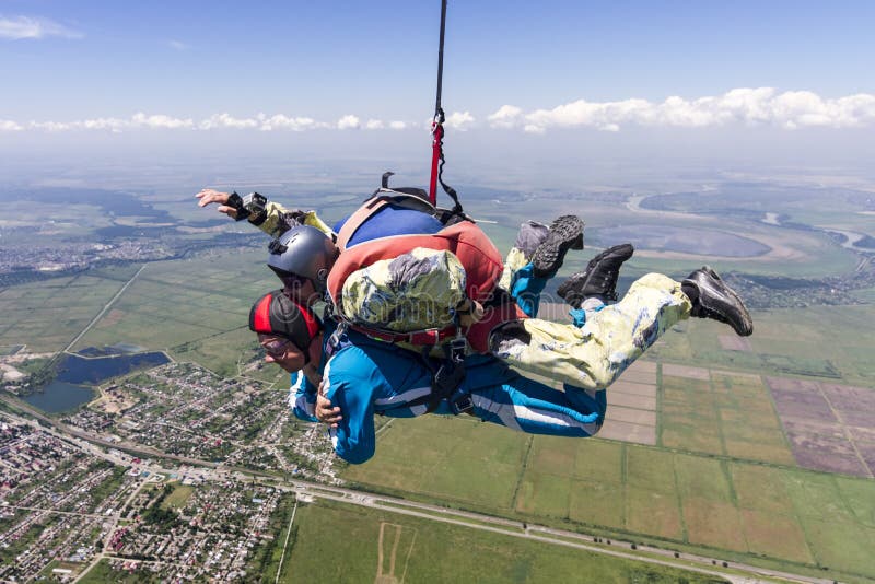 BASE Jump Shanghai at Sunrise Stock Image - Image of extreme, skydiving ...
