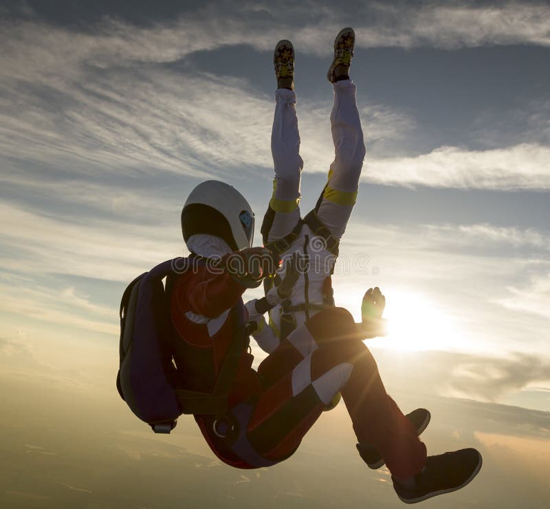 Skydiving photo. stock image. Image of falling, activity - 66947889