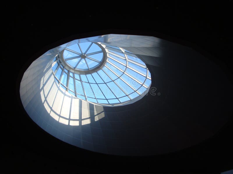 Circular Skylight stock photo. Image of circle, light - 13375654