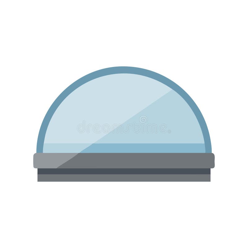 Skylight Dome Icon for Natural Light Stock Vector - Illustration of ...