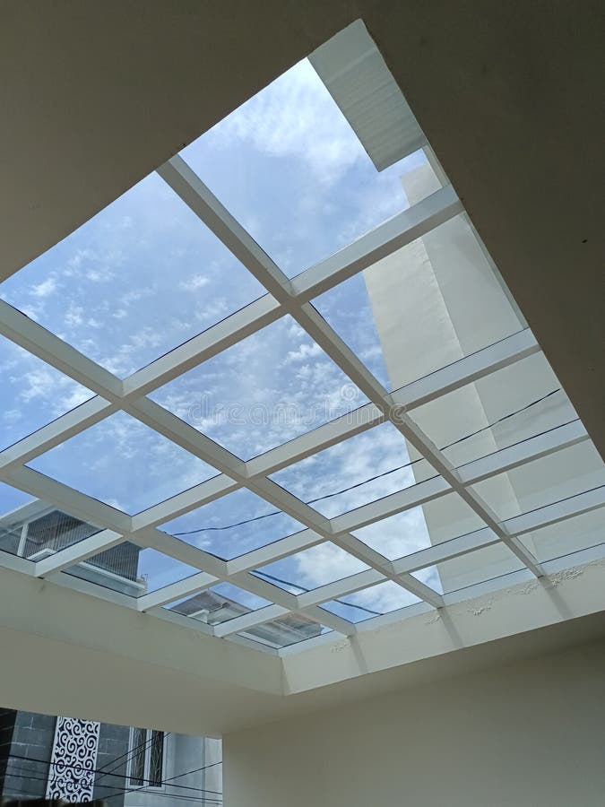 Skylight Minimalist Design stock image. Image of design - 261712295