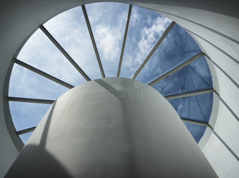 Circular Skylight stock photo. Image of circle, light - 13375654