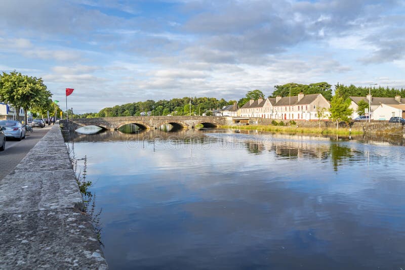 The Skyline of Ballina Town, County Mayo, Ireland Editorial Photo ...