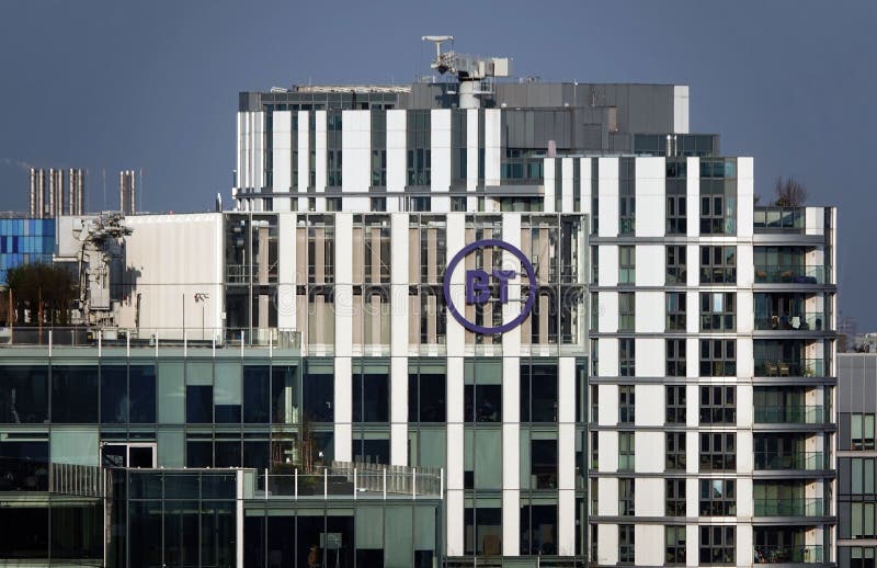 Skyline of BT Corporate Office in Aldgate on a Sunny Day Editorial ...