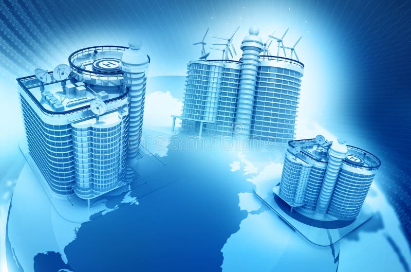 Skyline building stock illustration. Illustration of backdrop - 50777320