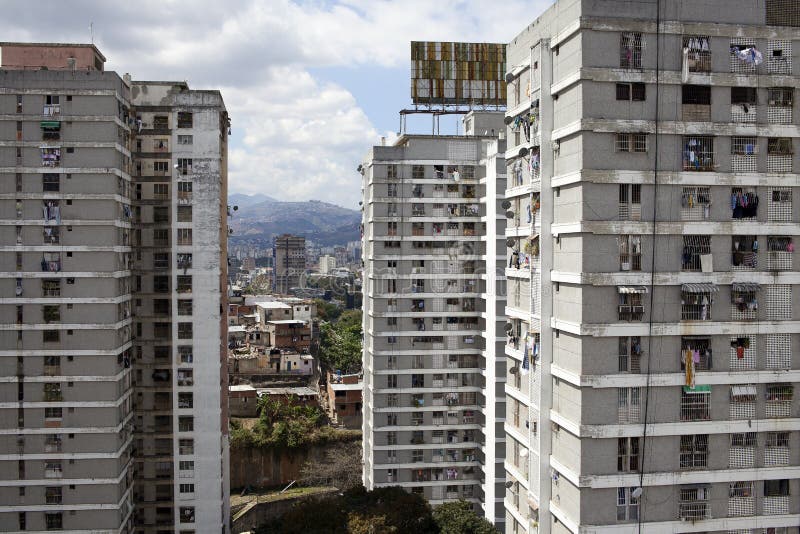 Skyline and Buildings of Caracas Stock Photo - Image of infrstructure ...